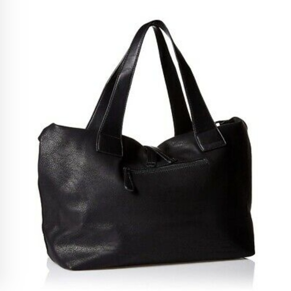 MG Collection | Bags | Mg Collection Oversized Weekender Bag Black ...
